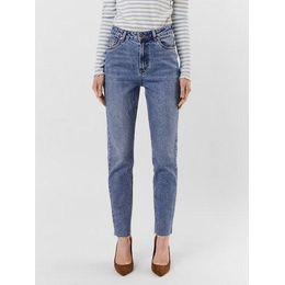 V&eacute;ro Moda VERO MODA Damen Straight-Jeans "VMBRENDA"light blau denim, Gr. 31, Denim/Jeans, Obermaterial: 99% Baumwolle, 1% Elasthan, Jeans, mit leicht