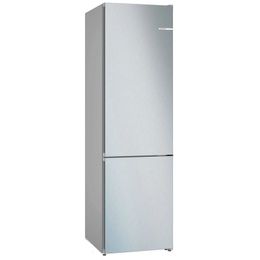 Bosch K&uuml;hl-/Gefrierkombination Serie 4 &raquo;KGN392LCF&laquo; 203 cm hoch 60 cm breit L&auml;nger frisch dank VitaFresh XXL & kein Abtauen mehr. silber PerfectFit: 