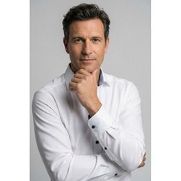 OLYMP Herren OLYMP Businesshemd &raquo;Luxor modern fit&laquo; mit kontrastfarbigen Details bunt 41, N-Gr