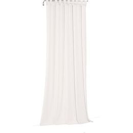 WIRTH Vorhang &raquo;Newbury&laquo; Schlaufen 1 Stk. tlg. nach Ma&szlig; wei&szlig; Baumwolle, Polyester 335cm, Schlaufen, 130cm