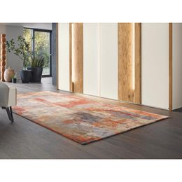 OCI DIE TEPPICHMARKE Teppich &raquo;WESTSIDE PALUNG&laquo; rechteckig 12 mm H&ouml;he handgekn&uuml;pfter echter original Nepal Design Kurzflor Teppich, dezent bunt 