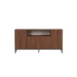 CALICOSY Sideboard OLIVER in Nussbaum - (W)160 x (H)80 x (L)40 cm | Gr.: onesize