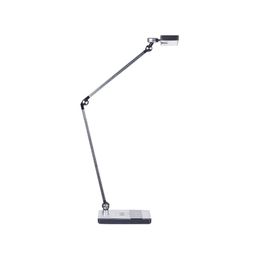 Beliani B&uuml;roleuchten LACERTA in Silber - (W) 28 x (H) 73 x (L) 19 cm | Gr.: onesize