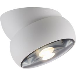 Neuhaus PURE LED Deckenleuchte &raquo;PURE Move&laquo; LED-Board 1 Stk. Warmwei&szlig; Dimmf&auml;hig &uuml;ber separaten Dimmer, dreh- &schwenkbar wei&szlig; 1, &Oslash; 11cm H: 7,3cm, 1 Stk