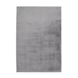 Kayoom Teppich &raquo;Cross 425&laquo; rechteckig 21 mm H&ouml;he dichter weicher Kurzflor, viele Farben, Wohnzimmer grau Polyester B : 120cm 1 Stk., 21mm, L: 170cm