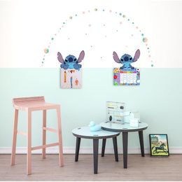 Komar Wandtattoo &raquo;Stitch Dream - Gr&ouml;&szlig;e 50 x 70 cm&laquo; selbstklebend, Wandsticker, Kinderzimmer bunt Folie Disney