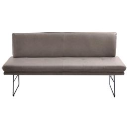 K+w Komfort & Wohnen K+W Komfort & Wohnen Polsterbank 1 Stk. tlg. Polsterbank in Spitzkissenoptik, Sitzsteppung, in 2 Gr&ouml;&szlig;en w&auml;hlbar braun B/H/T: 172cm x 87cm x 65cm, 