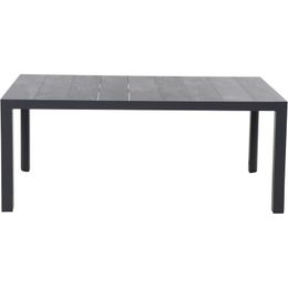 siena GARDEN Gartentisch &raquo;&raquo;Silva&laquo; 180x90cm Aluminiumgestell mit Keramikleisten&laquo; grau B/H/T: 90cm x 74cm x 180cm