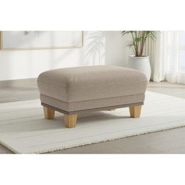 Sit & More sit&more Polsterhocker &raquo;Concept&laquo; mit Buchefu&szlig; in drei Farben zur Auswahl beige 100% Polyester B/H/T: 90cm x 46cm x 60cm, Soft clean,mit Fu&szlig; Buche 