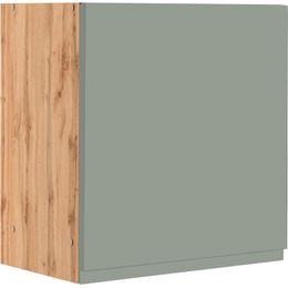 KOCHSTATION H&auml;ngeschrank &raquo;KS-Virginia,neu in verbesserter Ausf&uuml;hrung&laquo; Stauraum, Softclose, Breite 60 cm, Soft-Close, 1 T&uuml;r MDF Wotaneiche, B/H/T: 60cm