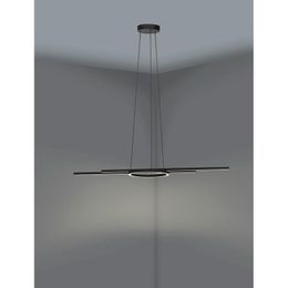 Eglo H&auml;ngeleuchte &raquo;ZILLERIO-Z H&auml;ngelampe schwarz, Tuneable White, ZigBee 3.0, Pendellampe&laquo; LED-Modul 1 Stk. warmwei&szlig; - kaltwei&szlig; Timer,App/