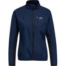 Newline Rei&szlig;verschluss Jacke Reflektierend Logo Women's Core Damen in BLACK IRIS | Gr.: L