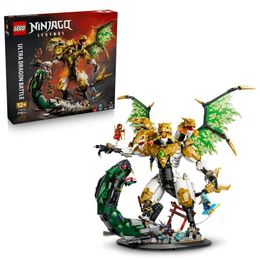 Lego Konstruktionsspielsteine &raquo;Duell mit dem Ultradrachen (71872), Lego Ninjago&laquo; Made in Europe bunt Einheitsgr&ouml;&szlig;e Konstruktionsspielsteine