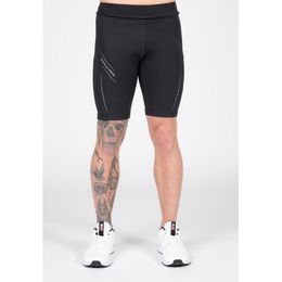 Gorilla Wear Kurze HerrenLeggings - Cooper- Schwarz | Gr.: L