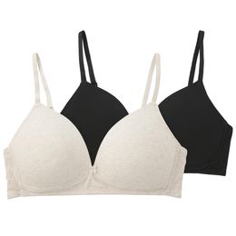Gina Benotti 2 Damen Soft-BHs aus Baumwolle