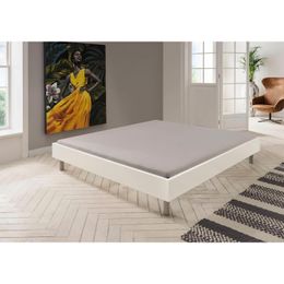 wimex Bett &raquo;Easy, gro&szlig;e Auswahl an Gr&ouml;&szlig;en und Farben, auch in Komforth&ouml;he&laquo; Made in Germany, ohne Kopfteil, ideal unter Dachschr&auml;gen oder Fenster wei&szlig; 