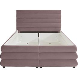 LeGer Home by Lena Gercke Polsterbett &raquo;Maylis&laquo; wahlweise mit und ohne Matratze und Lattenrost, auch in 200cm Breite rosa 100% Polyester Liegefl&auml;che 