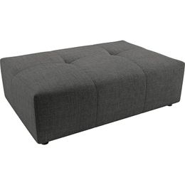 3C Candy Polsterhocker &raquo;Yoshy&laquo; Passend zur Serie Yoshy schwarz 100% Polyester B/H/T: 120cm x 41cm x 83cm, Struktur