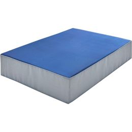 Hipp-Hopp - das H&uuml;pfpolster Weichbodenmatte &raquo;H&uuml;pfpolster S, Plane Outdoor&laquo; H&uuml;pfmatte; 97x70x17 cm; Made in Germany blau B/H/L: 70cm x 17cm x 97cm