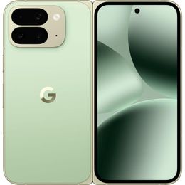 Google Smartphone &raquo;Pixel 10 Pro Fold&laquo; Jade silber NFC, WLAN, Bluetooth, Gorilla-Glas
