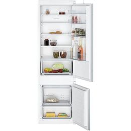 Neff Einbauk&uuml;hlgefrierkombination N 30 &raquo;KI5871SE0&laquo; 177,2 cm hoch 54,1 cm breit Fresh Safe: Schublade f&uuml;r flexible Lagerung von Obst & Gem&uuml;se silber 