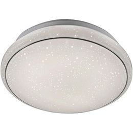 JUST LIGHT Deckenleuchte &raquo;JUPITER&laquo; LED-Board 1 Stk. Neutralwei&szlig; Tageslichtwei&szlig; Warmwei&szlig; 3-Stufen CCT - Farbtemperaturregelung (3000K/4000K/5000K) wei&szlig;