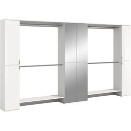 Home Affaire Garderoben-Set &raquo;Trondheim, Garderobenset 5-tlg. Breite 341 cm,&laquo; 5 Stk. tlg. wei&szlig; B/H/T: 341cmcm x 193cmcm x 34cmcm