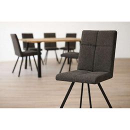 Home Affaire Eckbankgruppe &raquo;Mia Essecke, Sitzgruppe, Eckbankgruppe, K&uuml;chenbankgruppe&laquo; Set, 4er, 4 tlg. Eckbank mit Wellenfederung; Tisch in Eiche 