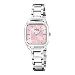 Lotus Damen Quarzuhr &raquo;2Gether&laquo; Armbanduhr, Damenuhr, Edelstahlarmband, Ideal auch als Geschenk rosa Einheitsgr&ouml;&szlig;e