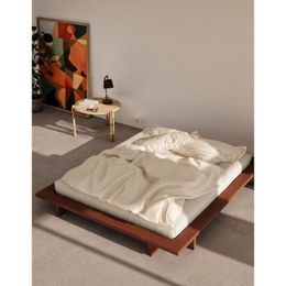Karup Design Futonbett &raquo;Bettgestell JAPAN BED Futonbett aus FSC -zertifiziertem Massivholz&laquo; Mit Lattenrost, zeitlos, bequem & in mehreren Farben und Gr&ouml;&szlig;en 