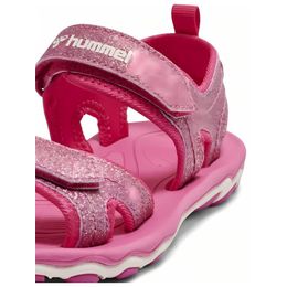 Hummel Kinder Sandale "Sandal Glitter Jr" in Pink | Gr.: 32