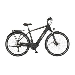 FISCHER BIKE Fischer Fahrrad Unisex FISCHER Fahrrad &raquo;VIATOR 4.2i 630 55 ACTIVE&laquo; 9 Gang Shimano Mittelmotor schwarz 55cm, 28 Zoll (71,12cm)