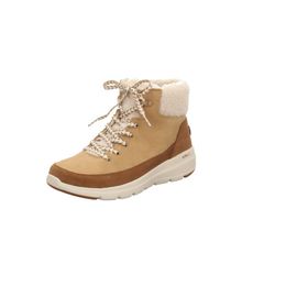 Skechers Schn&uuml;rstiefel in braun | Gr.: 38