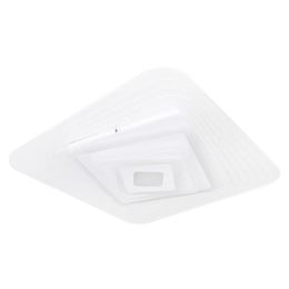 Globo LIGHTING LED Deckenleuchte &raquo;JOCELYN&laquo; LED-Modul 1 Stk. warmwei&szlig; - kaltwei&szlig; Deckenlampe, Designleuchte, Wohnzimmer, Schlafzimmer wei&szlig; 1 Stk.