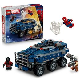 Lego Konstruktionsspielsteine &raquo;Spider-Man Jagt den Gef&auml;ngnistransporter (76349), Lego Super Heroes&laquo; Made in Europe blau Einheitsgr&ouml;&szlig;e 