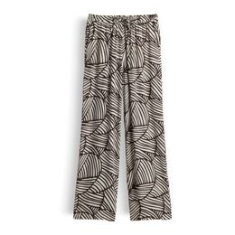 Opus Hose 'Marou' Damen Gr&ouml;&szlig;e 34 braun / wei&szlig;