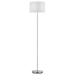 Trio Leuchten Stehlampe &raquo;Hotel&laquo; E27 1 Stk. Fussschalter,Leuchtmittel tauschbar wei&szlig; 1, &Oslash; 35cm H: 160cm, 1 Stk.