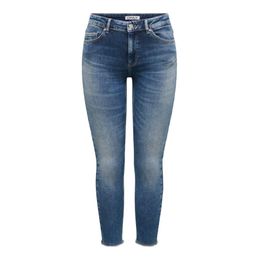 Only Jeans ONLBLUSH MID SK ANK RW DNM skinny in Blau | Gr.: xs-l30