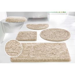 OTTO home Badematte &raquo;Micro exclusiv, Badvorleger, Badezimmer Teppich&laquo; H&ouml;he 55 mm rutschhemmend beschichtet fu&szlig;bodenheizungsgeeignet schnell trocknend 