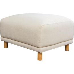 OTTO home Hocker &raquo;Maroon&laquo; beige Struktur (100% Polyester);Struktur grob ( 100% POLYPROPYLEN;Struktur fein ( 100% Polyester) B/H/T: 79cm x 48cm x 63cm,