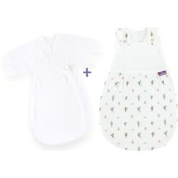 Tr&auml;umeland Babyschlafsack &raquo;Set Kaktusliebe&laquo; bunt Obermaterial: 100% Baumwolle 50/56, umlaufender Rei&szlig;verschluss