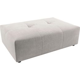 3C Candy Polsterhocker &raquo;Yoshy&laquo; Passend zur Serie Yoshy grau 100% Polyester B/H/T: 120cm x 41cm x 83cm, Easy care