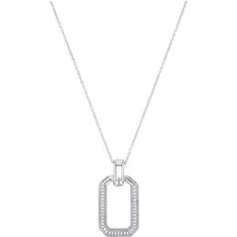 JOOP! Damen JOOP! Kette mit Anh&auml;nger &raquo;2038935&laquo; mit Zirkonia (synth.) silber Silber 925 (Sterlingsilber), L: 45 B: 0,7mm