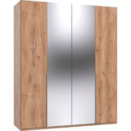 wimex Kleiderschrank &raquo;New York&laquo; braun B/H/T: 180cm x 208cm x 58cm, T&uuml;ren: 4 Stk.