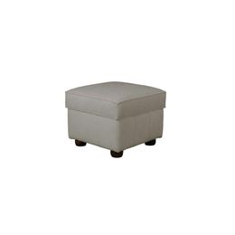 Home Affaire Polsterhocker &raquo;CHARENTE, Chesterfield Hocker, Ma&szlig;e B/T/H: 55/55/73 cm&laquo; passend zur Serie Charente, in hochwertiger Verarbeitung grau 100%