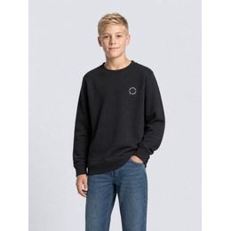 PETROL INDUSTRIES Rundhals-Sweatshirt millhill in Schwarz | Gr.: 152