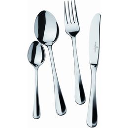 Besteck-Set &raquo;Baguette&laquo; Made in Germany silber Chromnickelstahl 18/10 30 Stk.