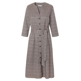 TATUUM Kleid 'Mankiri' Damen Gr&ouml;&szlig;e 38 ecru / braun / schwarz Sommerkleid