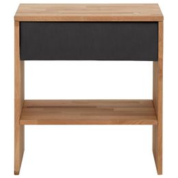 Home Affaire Nachttisch &raquo;Cavan&laquo; passend zur Boxspringbett-Serie Cavan grau B/H/T: 60cm x 65,5cm x 42cm