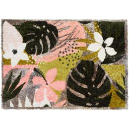 Astra Fu&szlig;matte &raquo;Pure&Soft 013&laquo; rechteckig 7 mm H&ouml;he Sauberlaufmatte, weiche Oberfl&auml;che, waschbar, rutschfest bunt Kunstfaser B : 50cm 1 Stk., 7mm, L: 